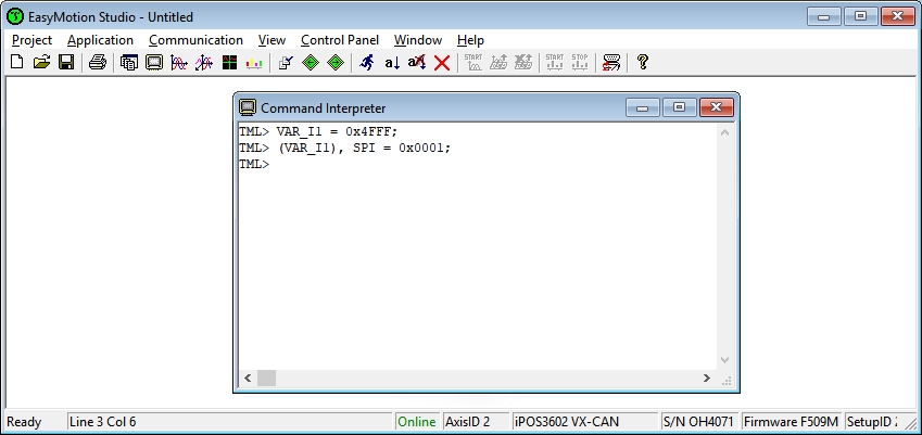 Restore a Technosoft drive to its default settings | TECHNOSOFT MOTION Knowledge Base